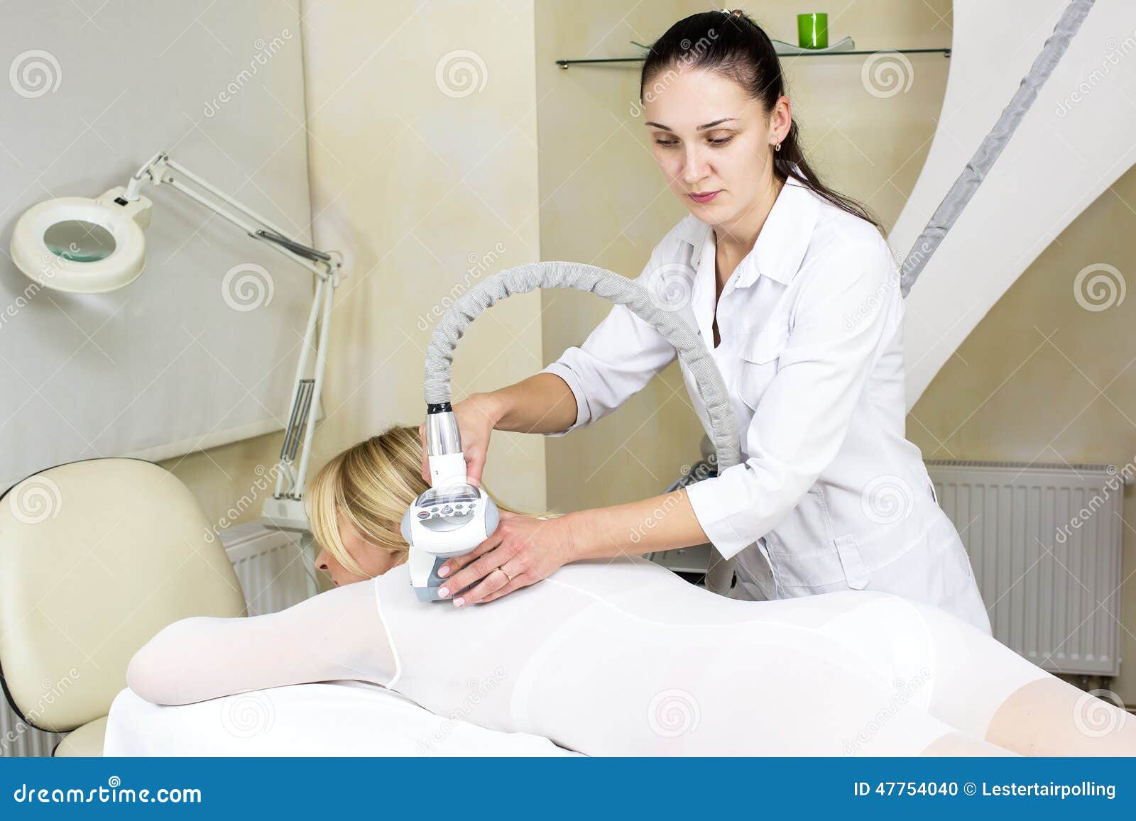 Lipomassage stock photo. Image of procedure, medicine - 47754040