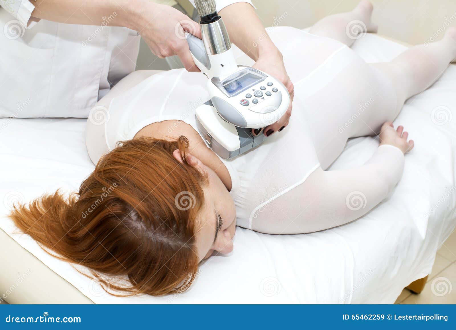 Lipomassage stock image. Image of pampering, correction - 65462259