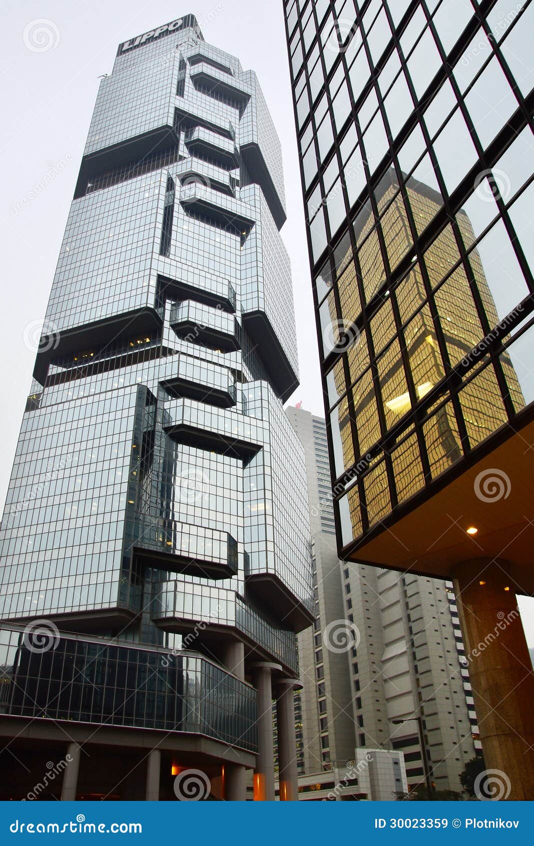 Lippo Centre. Hong Kong editorial stock image. Image of hong - 30023359