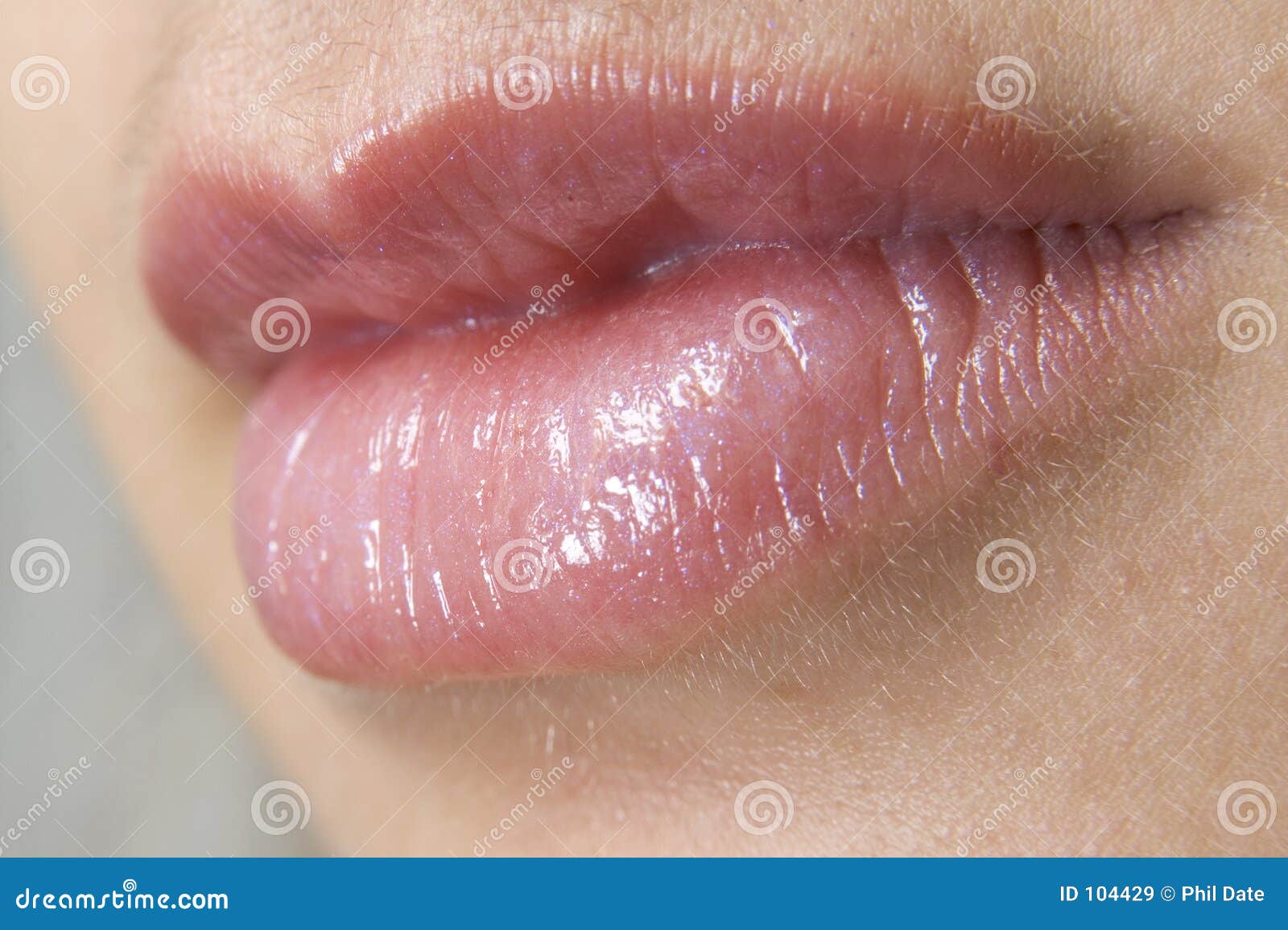 Lips stock image. Image of detail, facial, pink, moist - 104429