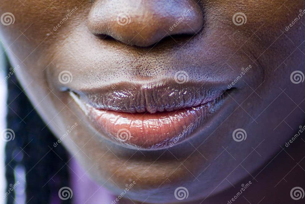 Lips stock photo. Image of africa, hairstyle, ethnic - 13235542