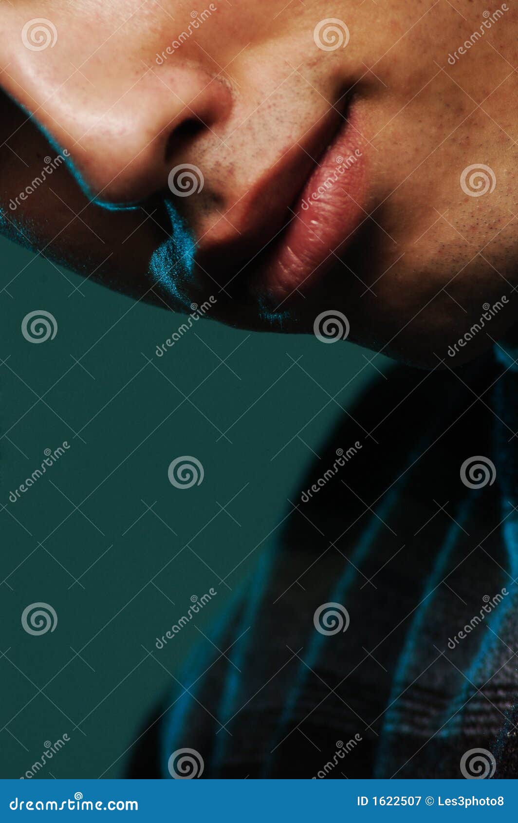 Lips stock image. Image of handsome, kiss, shirt, aqua - 1622507
