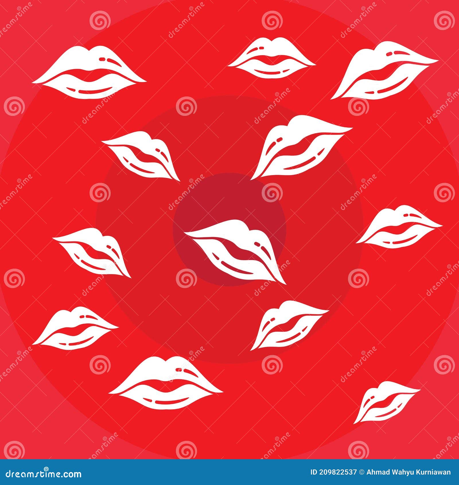 Lips background stock vector. Illustration of romantic - 209822537