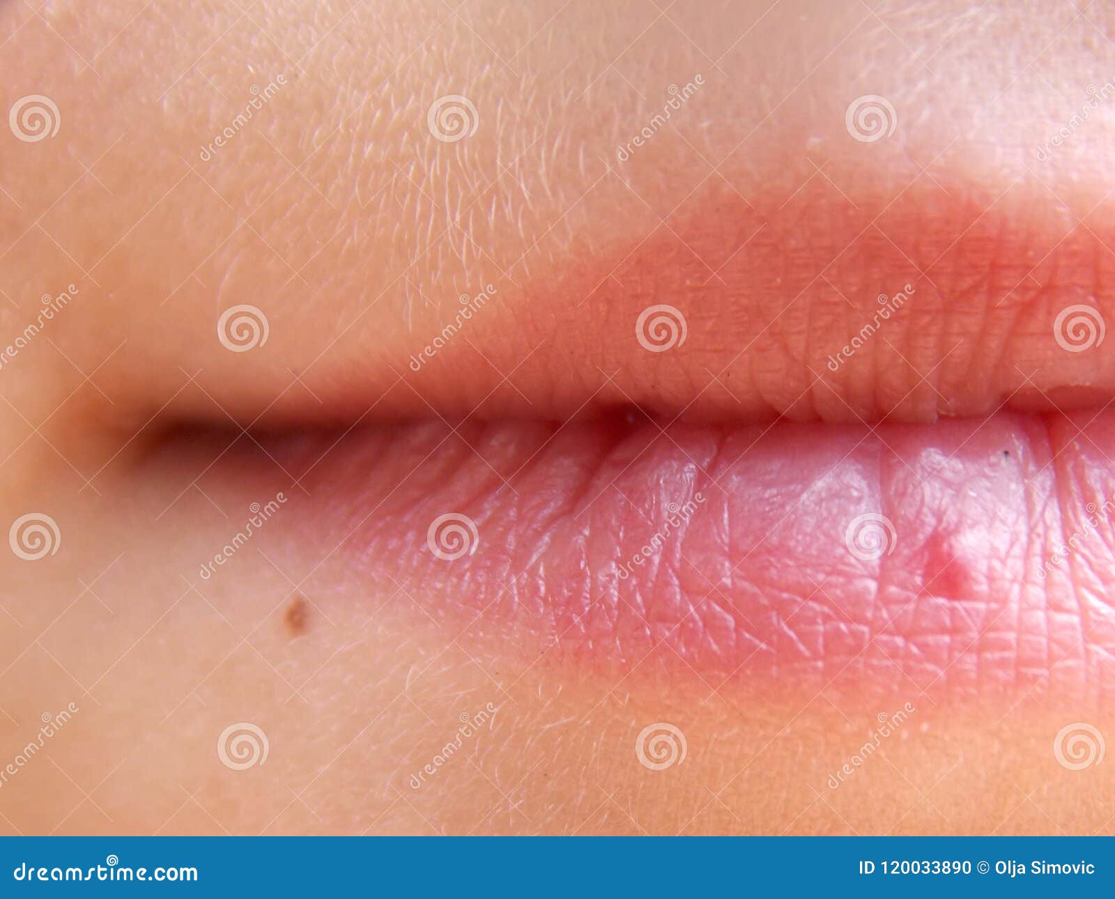 Lips of a child stock photo. Image of child, childs - 120033890