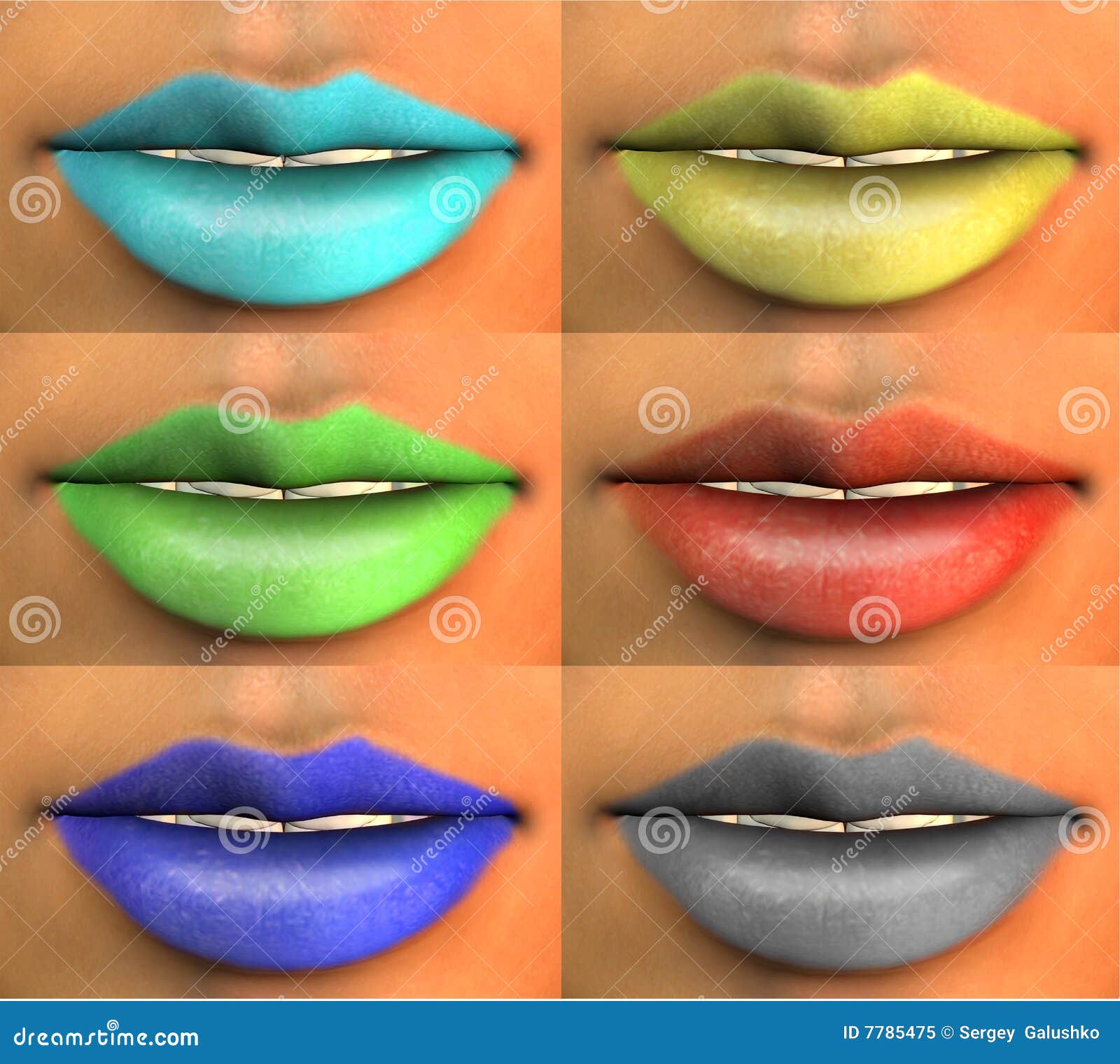 Lips color abstract stock illustration. Illustration of kissing - 7785475