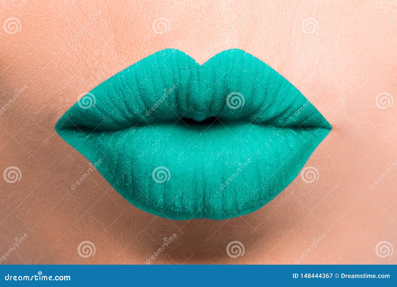 Lips in the Form of a Kiss. Stock Image - Image of bright, elegance ...
