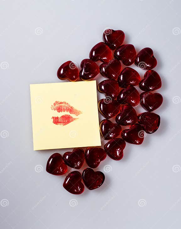 Lips imprint stock image. Image of love, concepts, human - 38180433