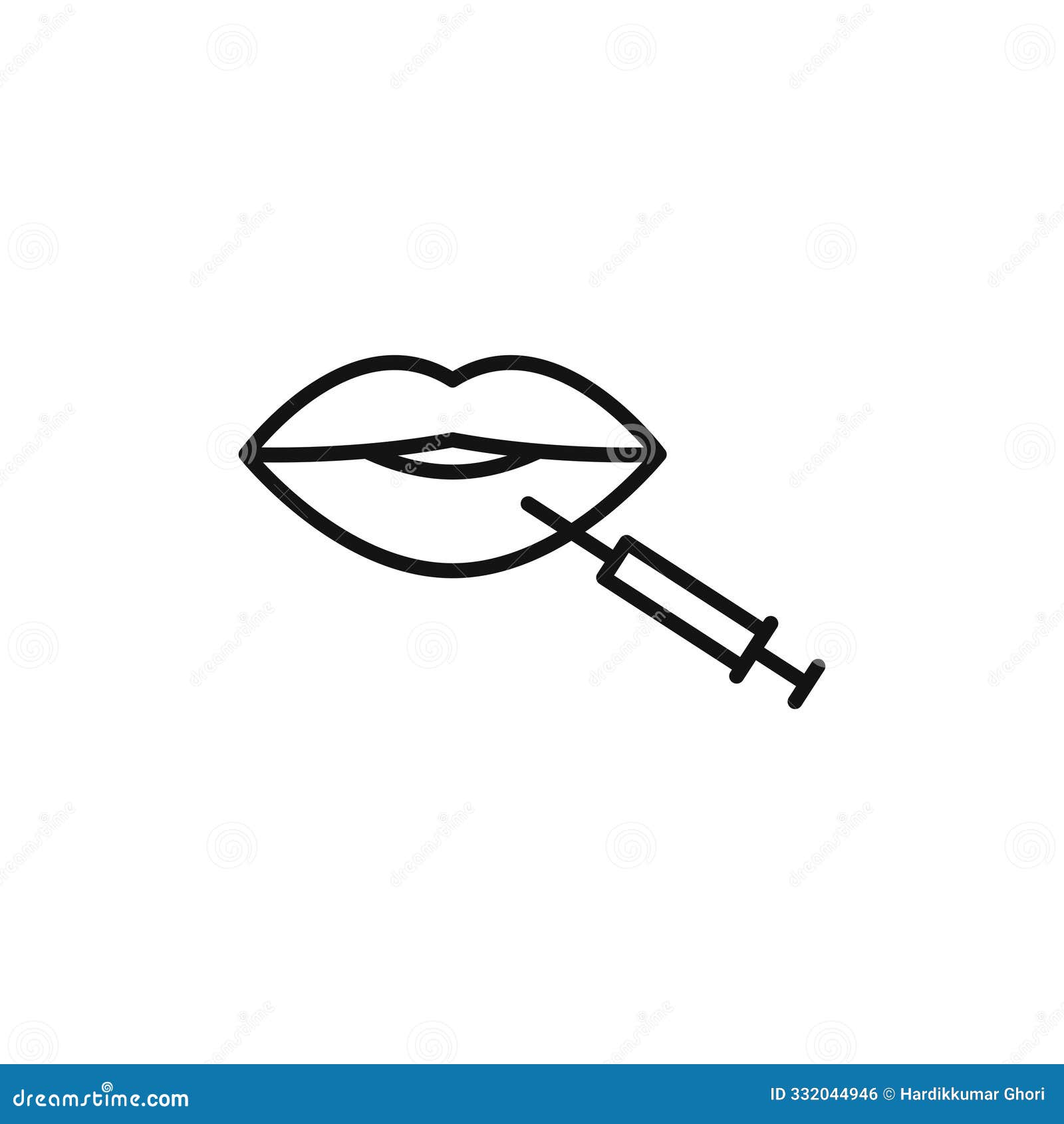 Injection Icon Or Syringe Symbol. Immunization Concept. Isolated On ...