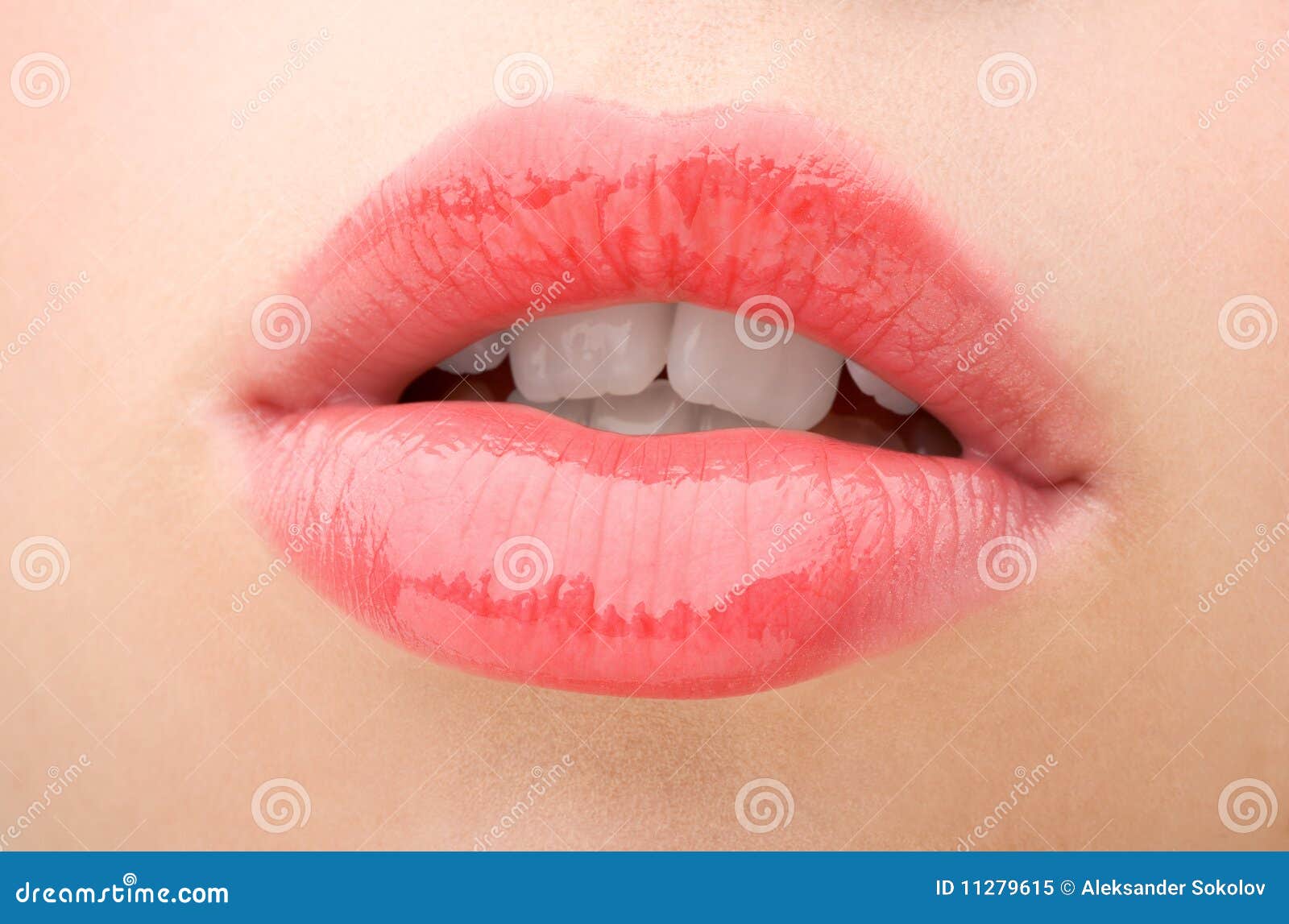 Lips of the young girl stock image. Image of model, mouth - 11279615