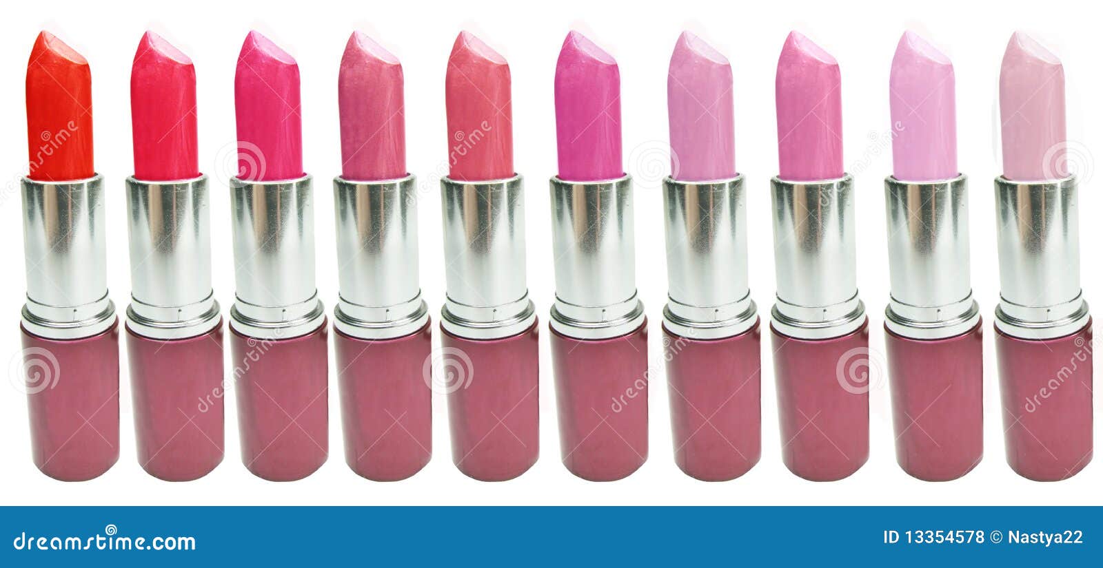 Lipstick collection stock photo. Image of modern, line - 13354578