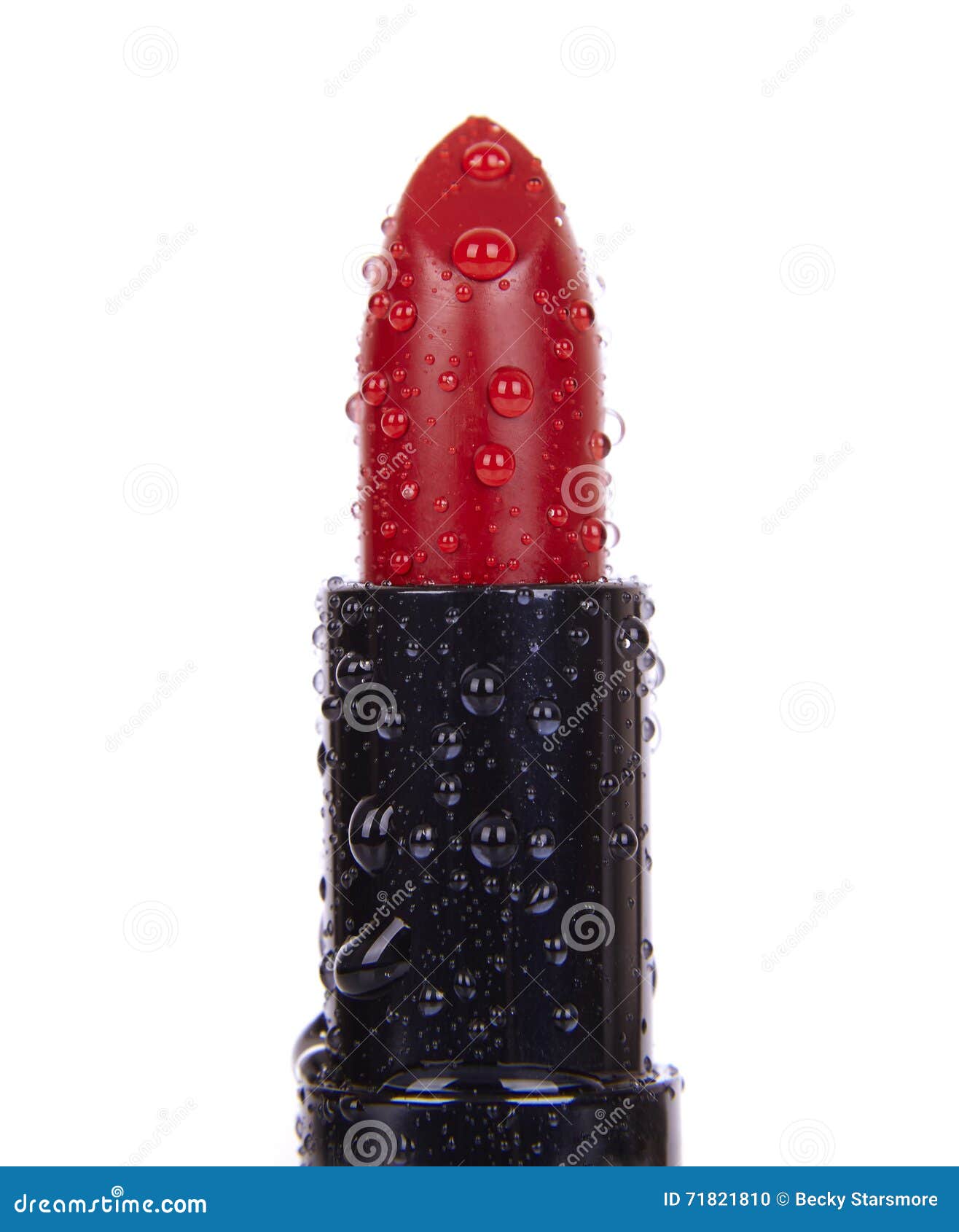 Lipstick droplets stock photo. Image of isolated, drop - 71821810