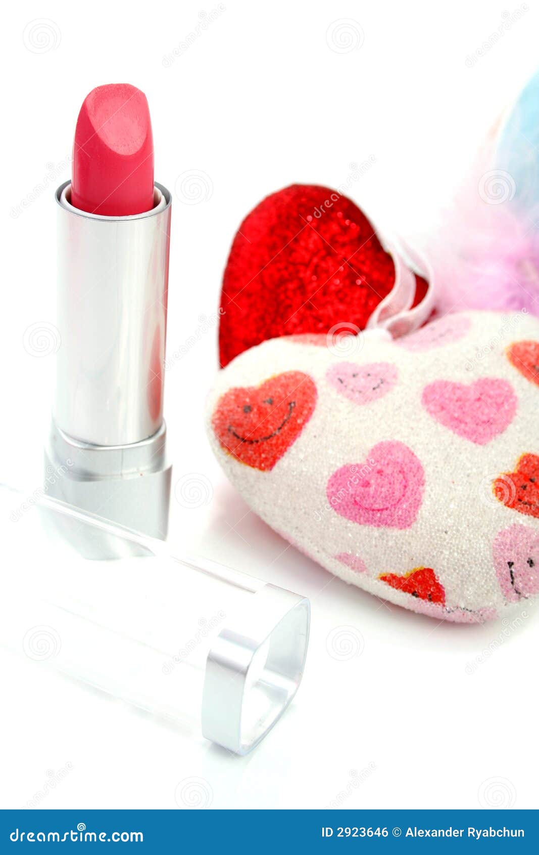 Lipstick and heart stock photo. Image of heart, lipstick - 2923646