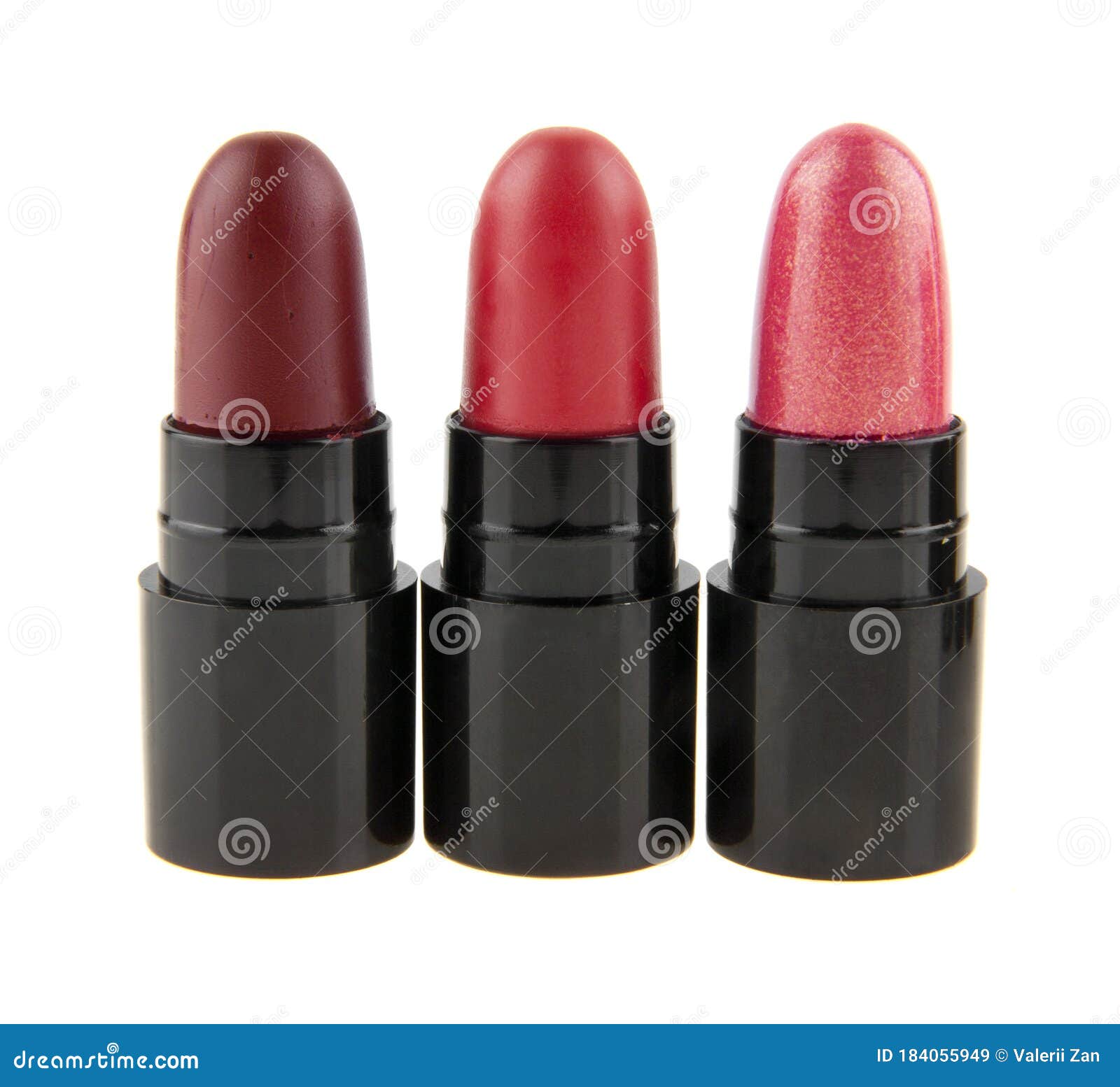 Lipstick Isolated on White Background Stock Image - Image of background ...