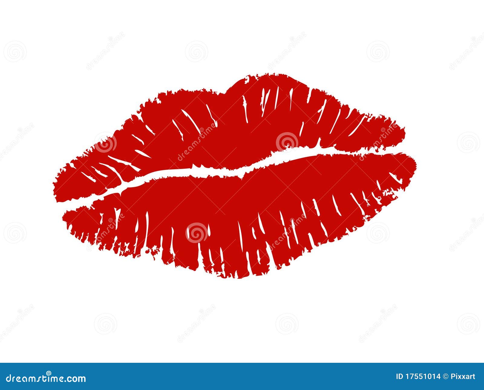 Lipstick kiss stock vector. Illustration of date, 14th - 17551014