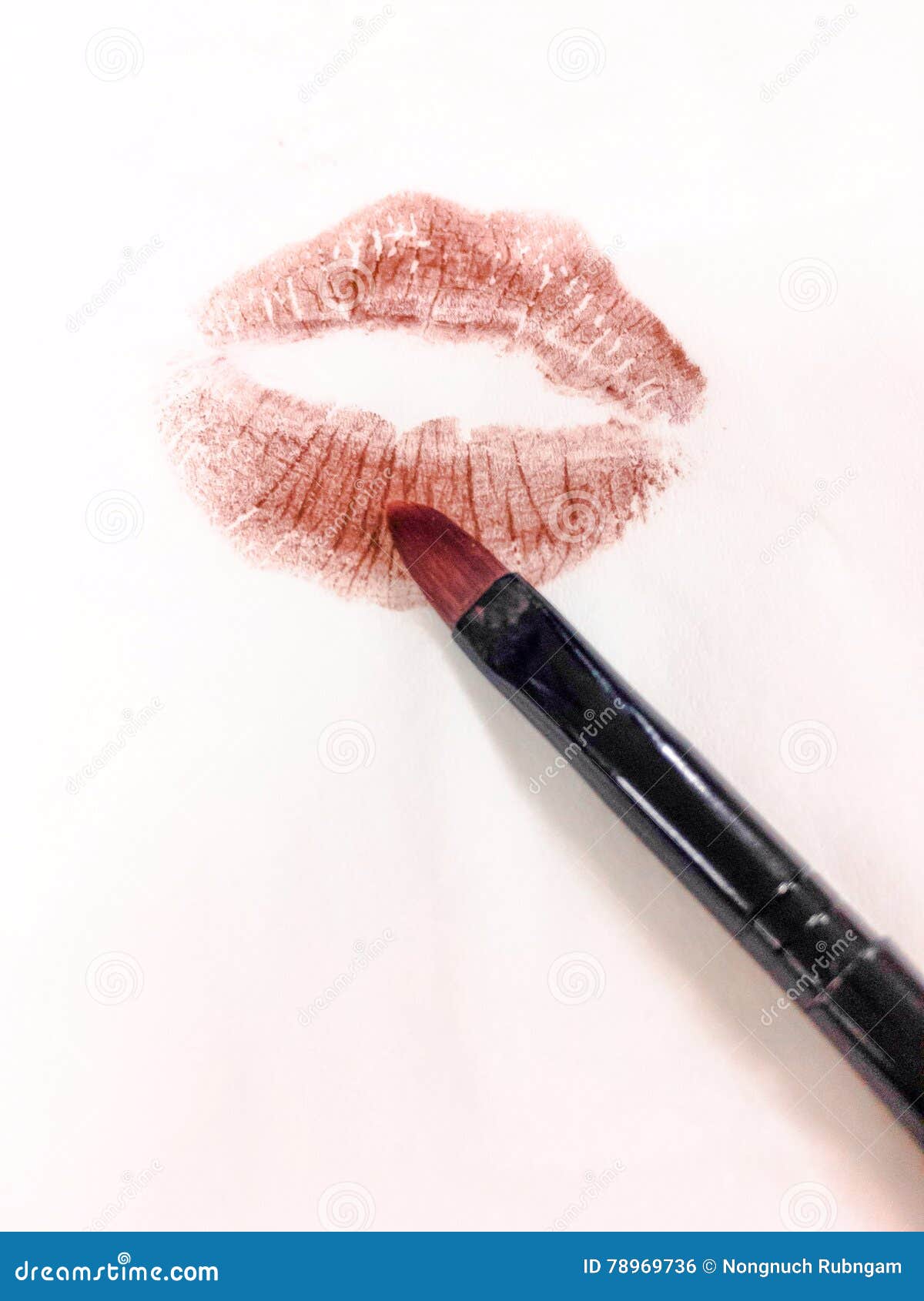 Lipstick marks. stock photo. Image of stamp, love, fashion - 78969736