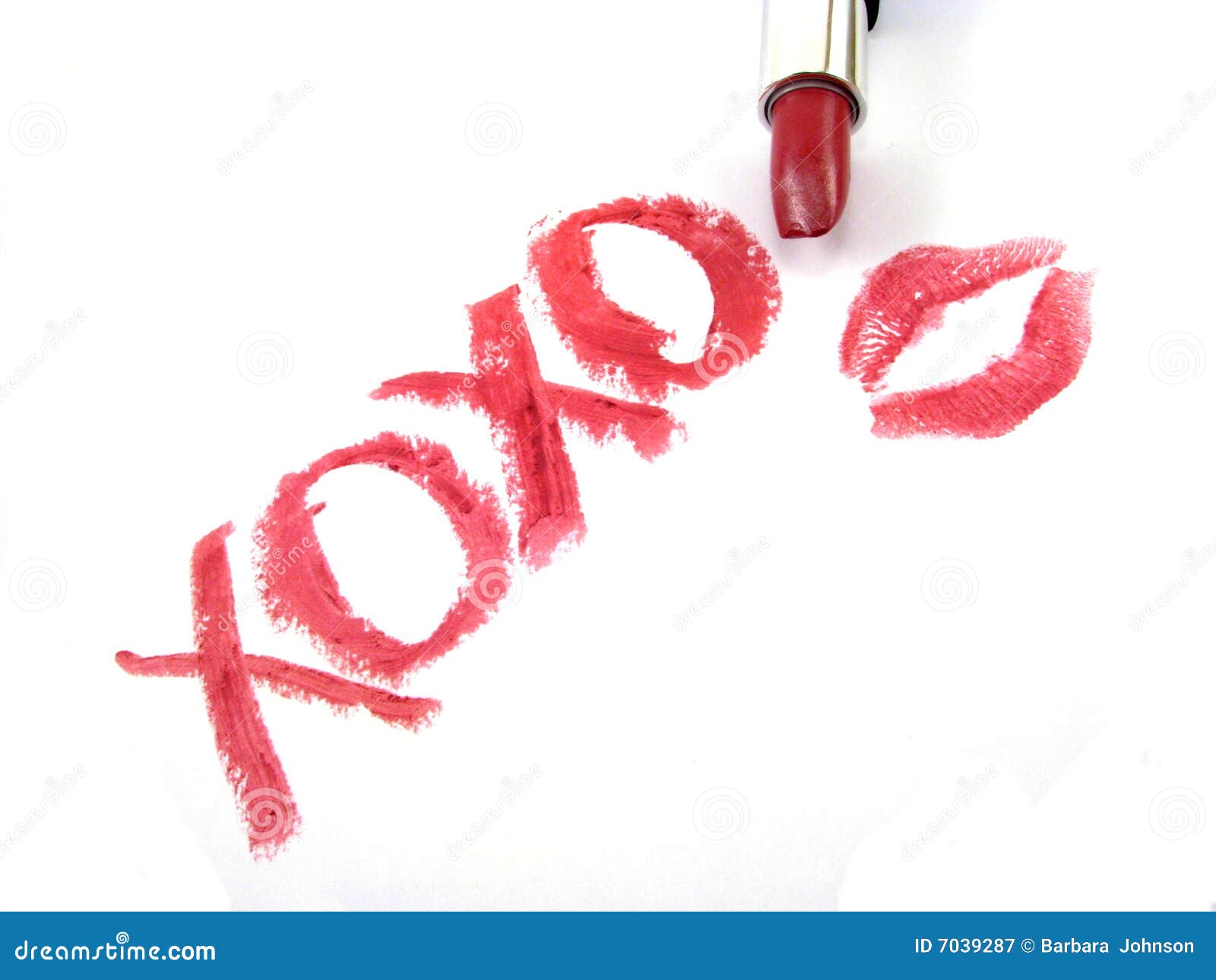 Lipstick Message stock image. Image of cosmetics, makeup - 7039287