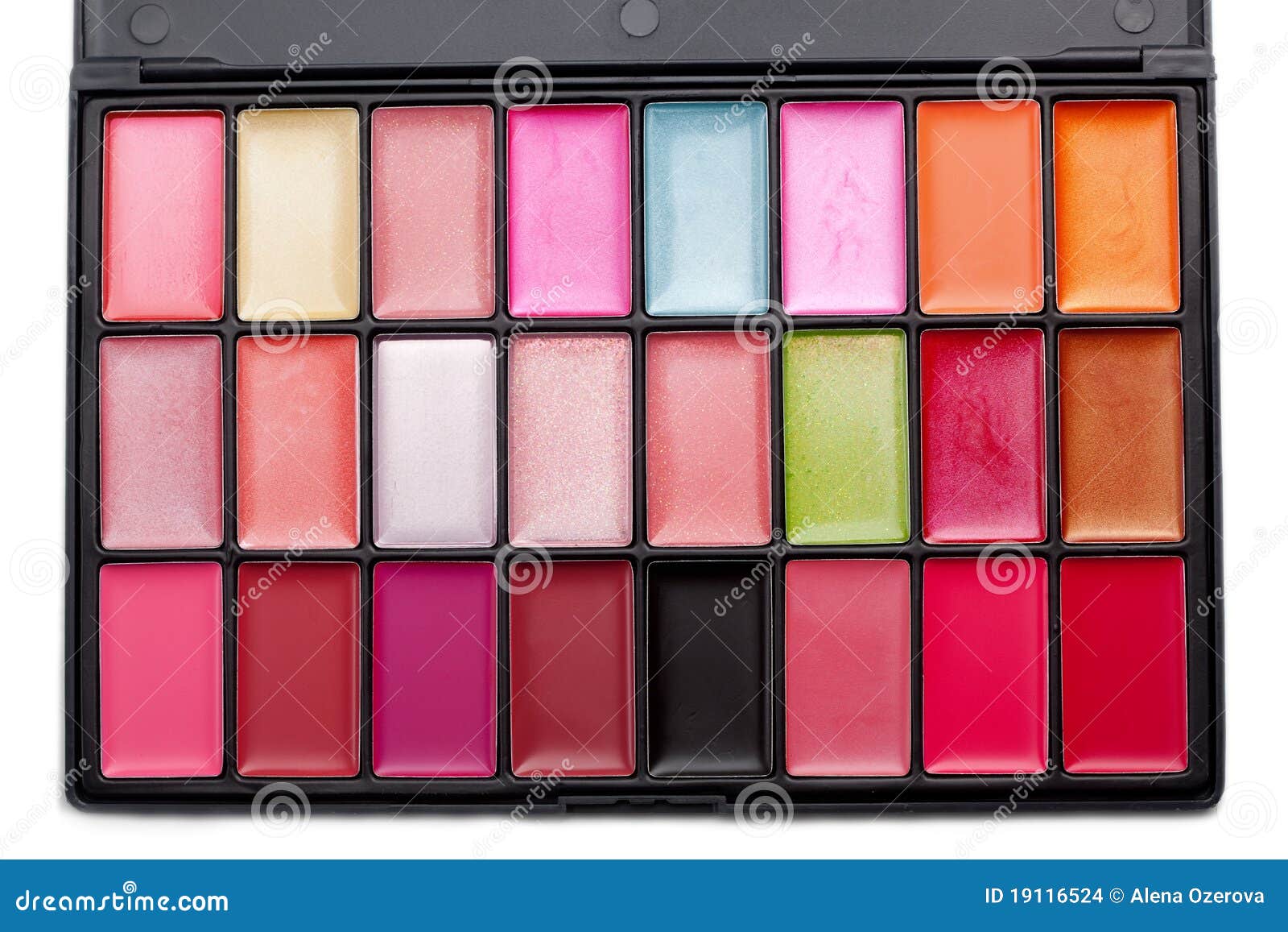 Lipstick palette stock photo. Image of cosmetology, lipstick - 19116524