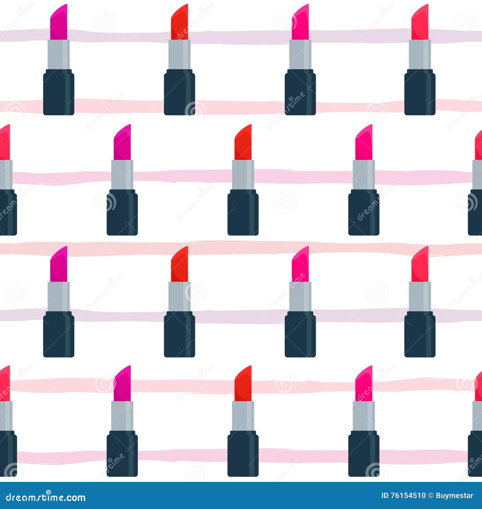Lipstick Seamless Vector Pattern Stock Vector - Illustration of fashion ...
