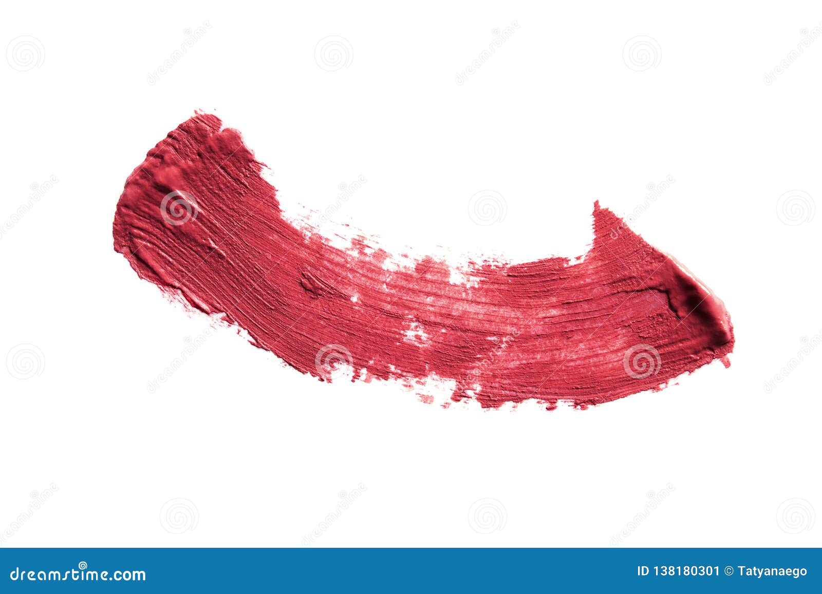Lipstick smear isolated stock image. Image of mark, lipstick - 138180301