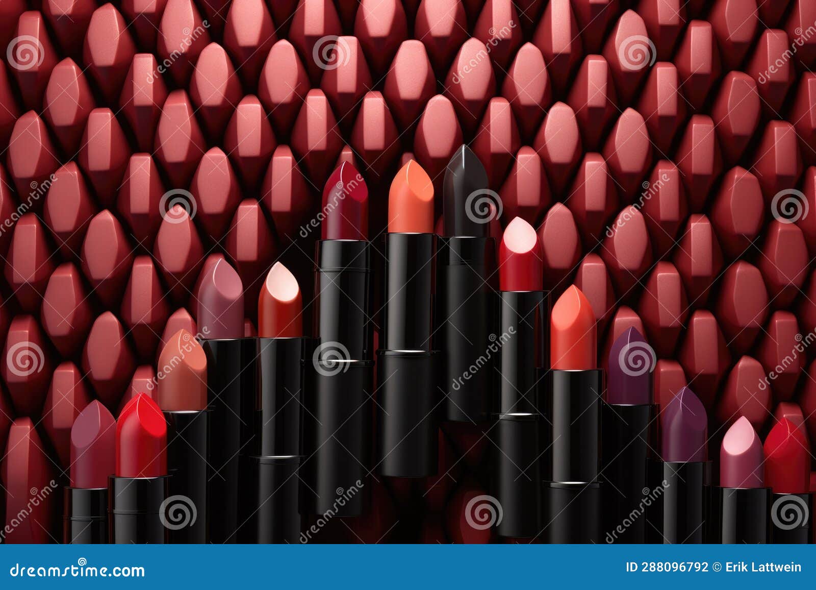 Lipsticks Themed Background Large Copy Space - Stock Picture Backdrop ...
