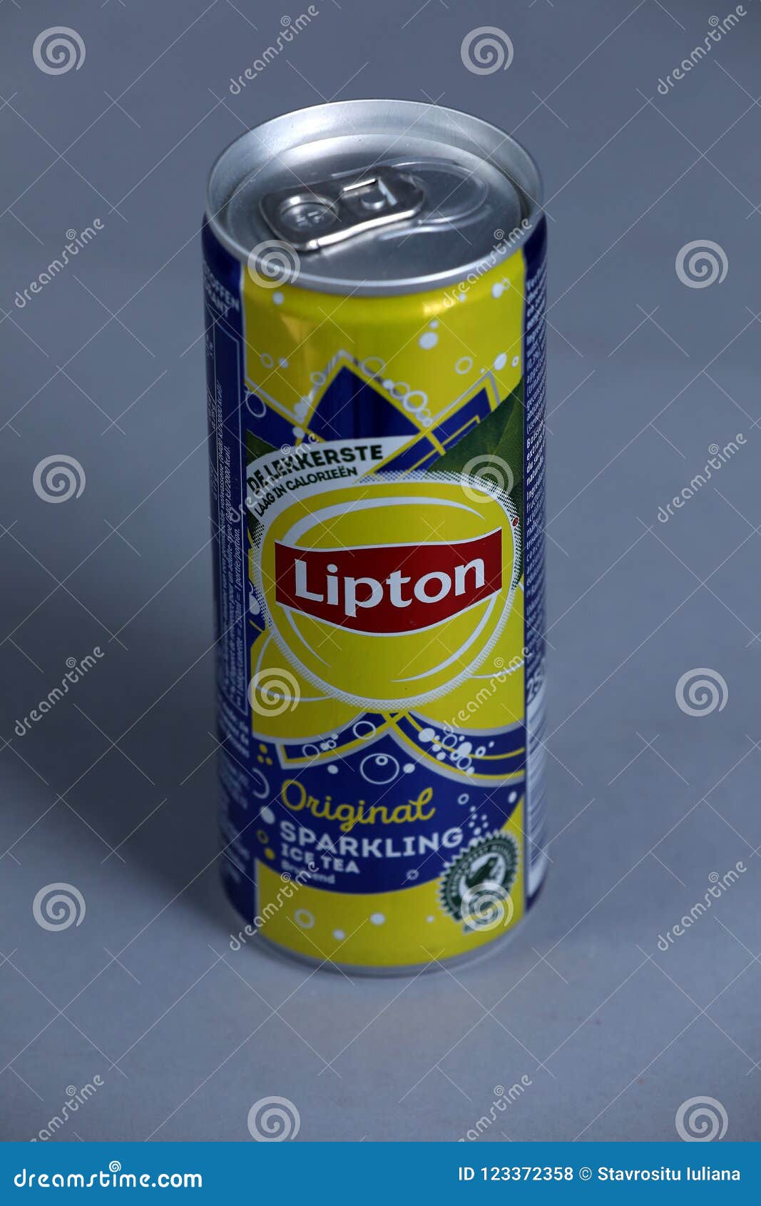 Lipton Sparkling Ice Tea, Isolated Editorial Stock Photo - Image of ...