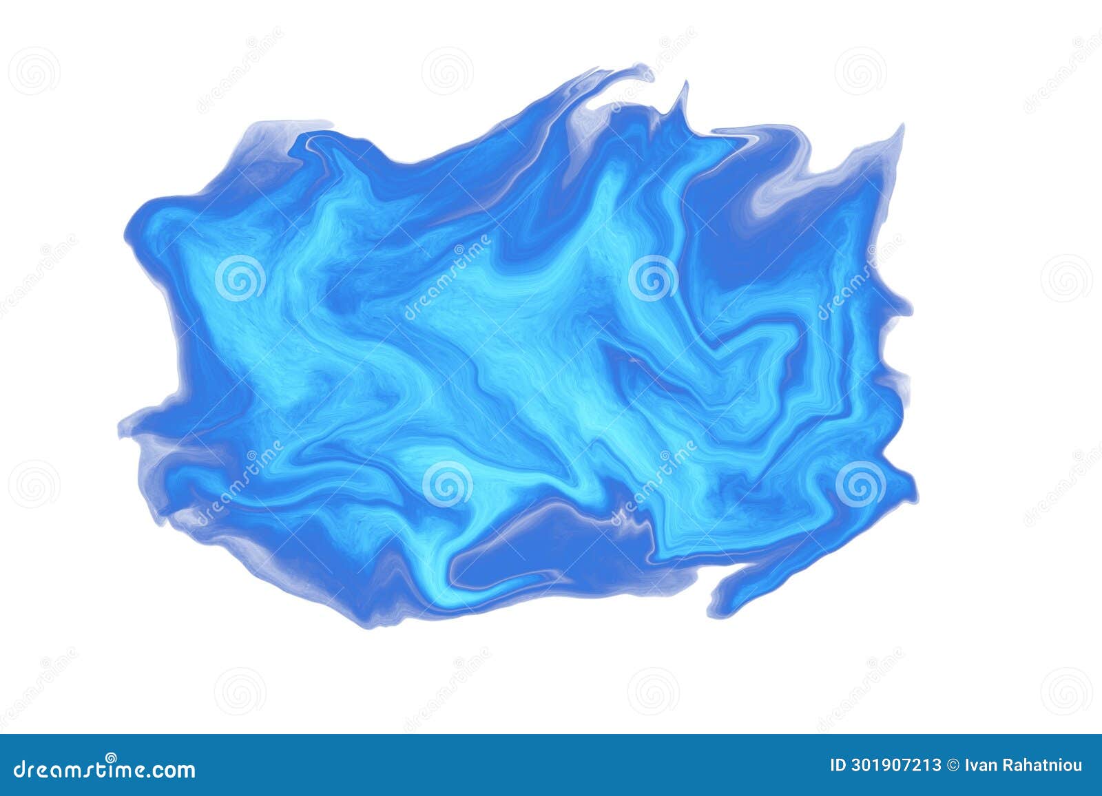 Liqiud Paint Stain. Illustration Element with Alpha Channel Stock Image ...