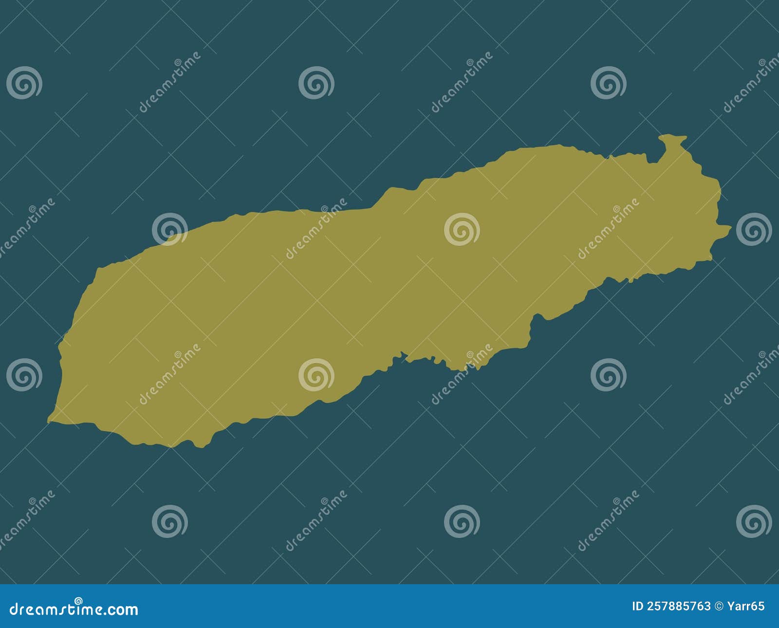 Liquica, East Timor. Solid. No Legend Stock Illustration - Illustration ...