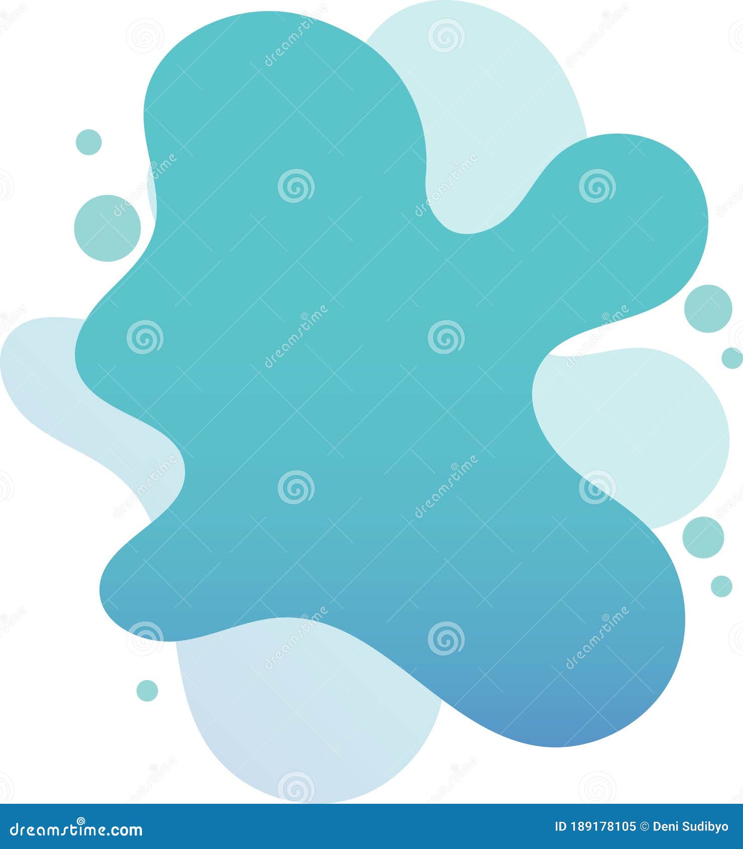 Liquid Abstract Element Graphic Gradient Flat Style Design Fluid Vector Colorful Stock Vector ...