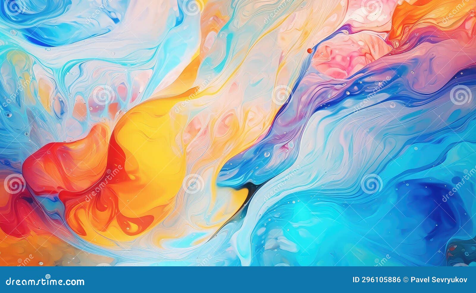 Liquid Abstract Macro Background Vibrant Stock Photo - Image of mixed ...