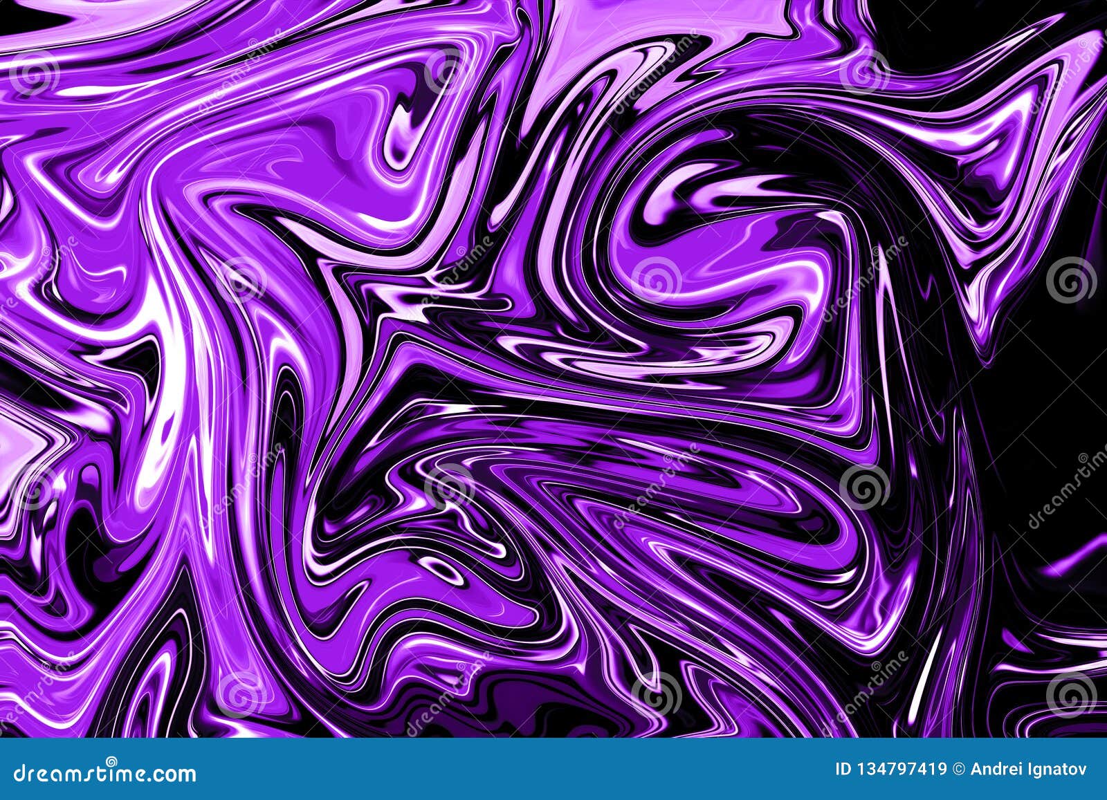 Liquid Abstract Pattern with Proton Purple Graphics Color Art Form ...