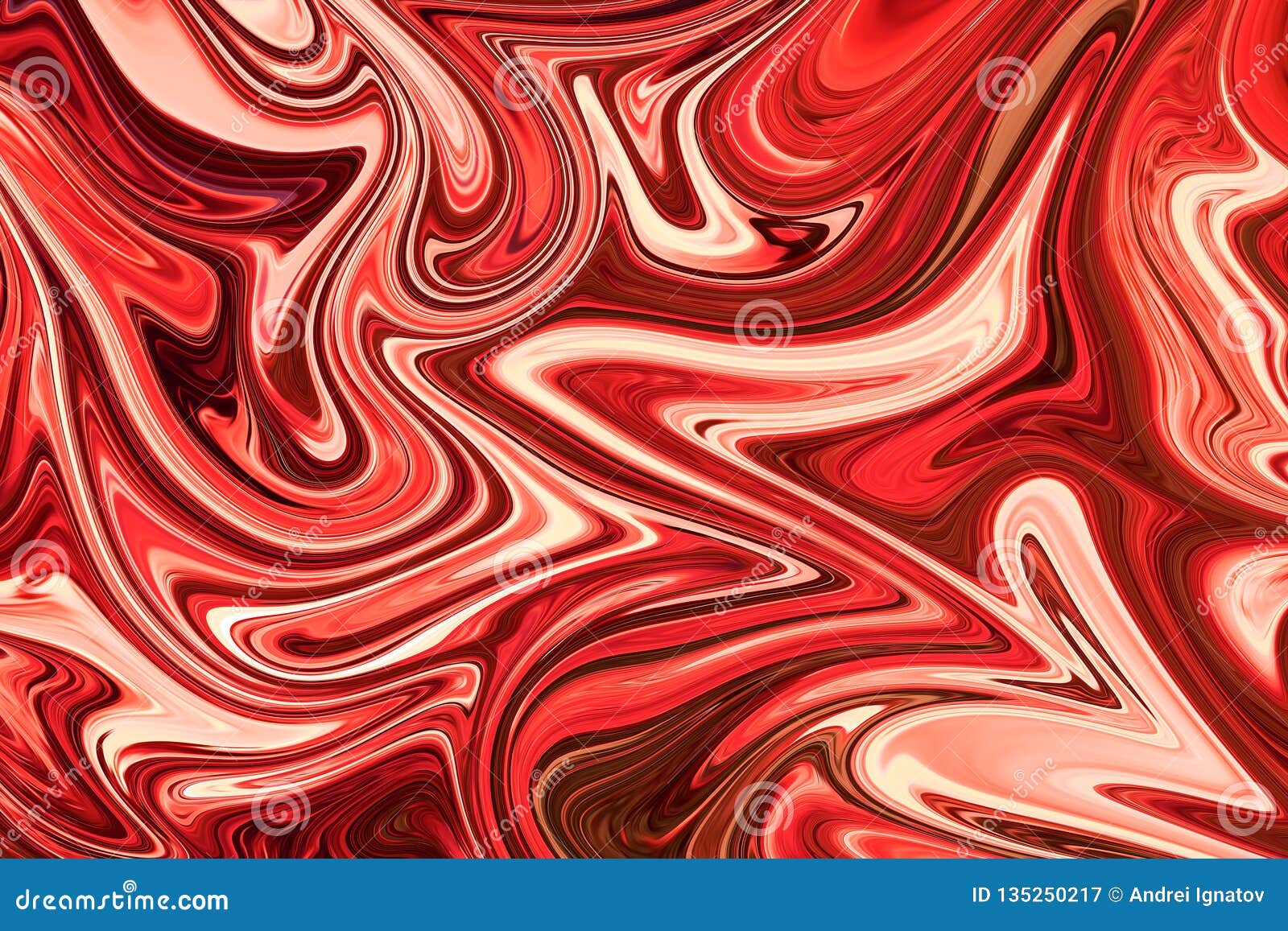 Liquid Abstract Pattern with Red, FireBrick and Dark Red Graphics Color ...