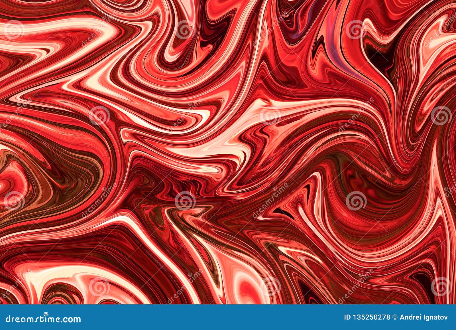 Liquid Abstract Pattern with Red, FireBrick and Dark Red Graphics Color ...