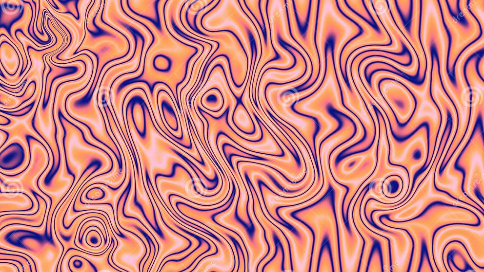 Liquid Abstract Swirl Texture Background Stock Illustration ...