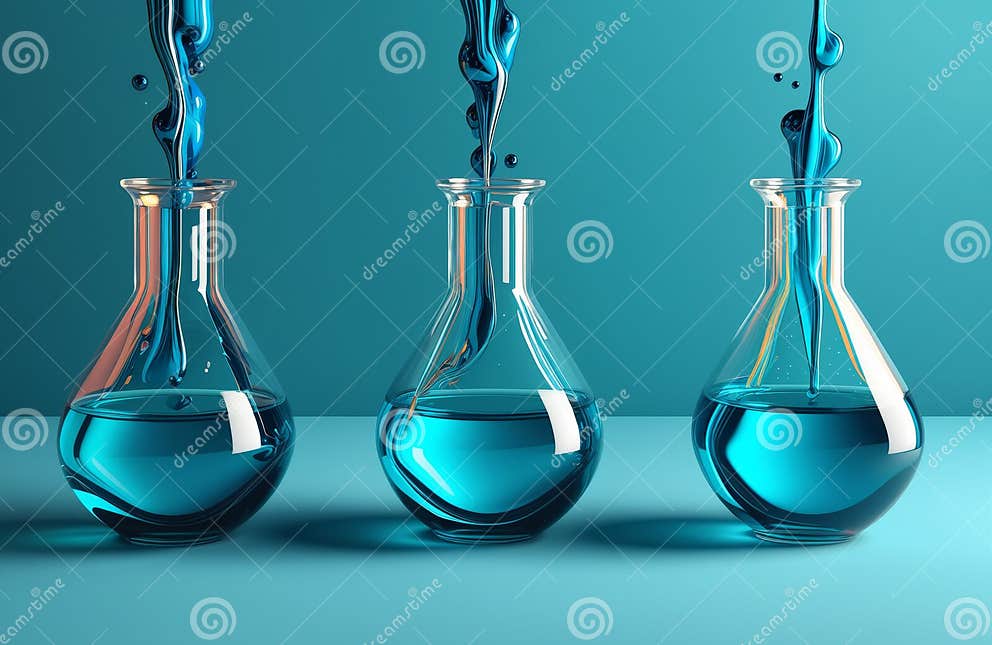 Liquid Abstraction in Various Organic Forms Stock Image - Image of ...