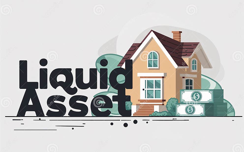 Liquid Asset stock illustration. Illustration of commercial - 317747094