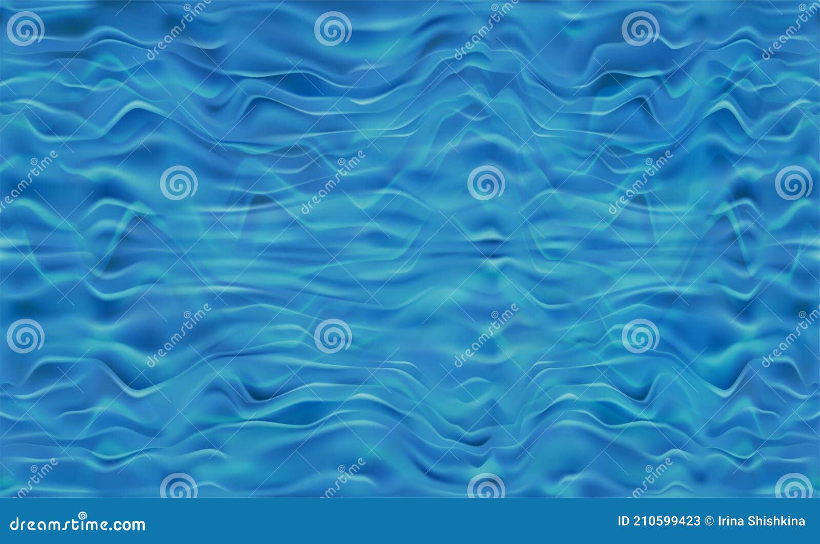 Liquid Blue Color Background Design Stock Vector - Illustration of ...