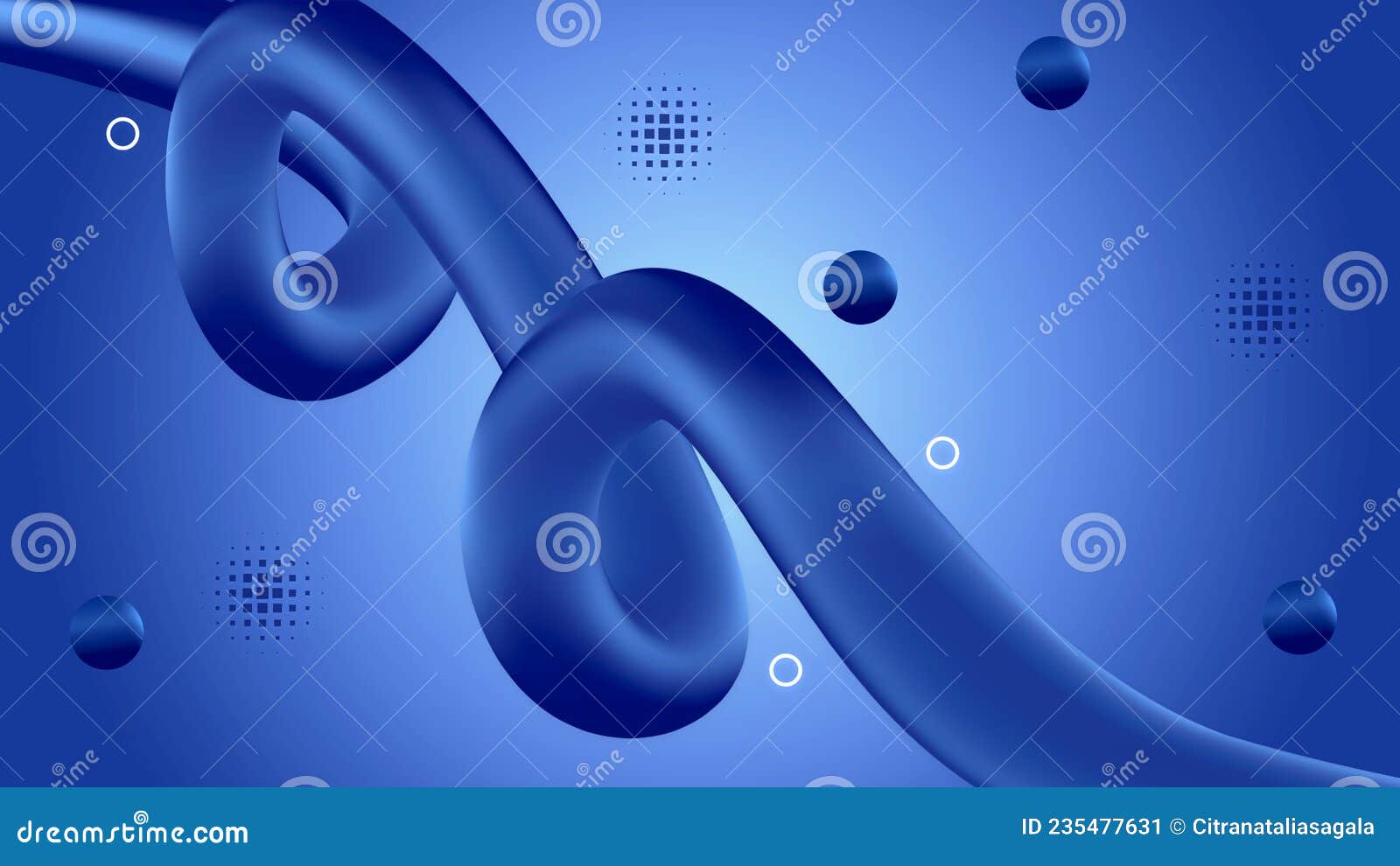Liquid Blue Light Background Stock Illustration - Illustration of ligh ...