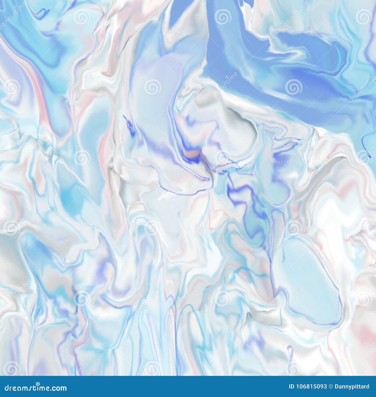 Liquid Blue Marble Background Stock Illustration - Illustration of ...