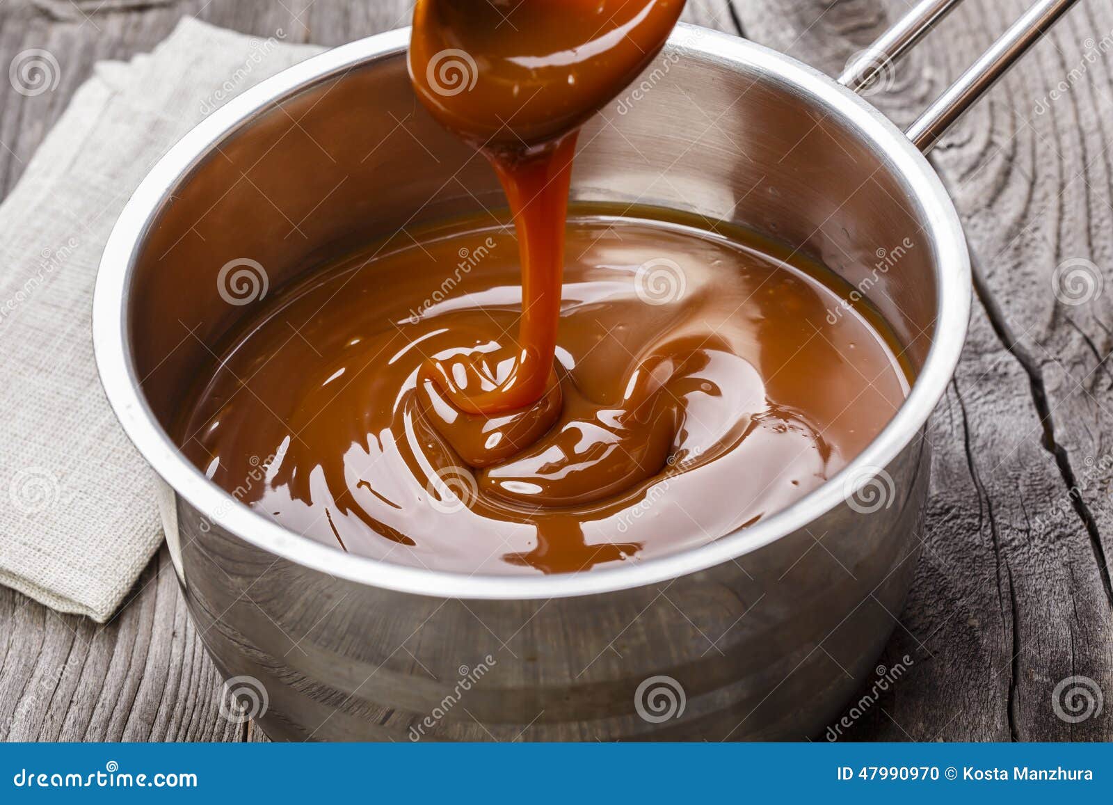Liquid caramel stock photo. Image of liquid, golden, caramel - 47990970