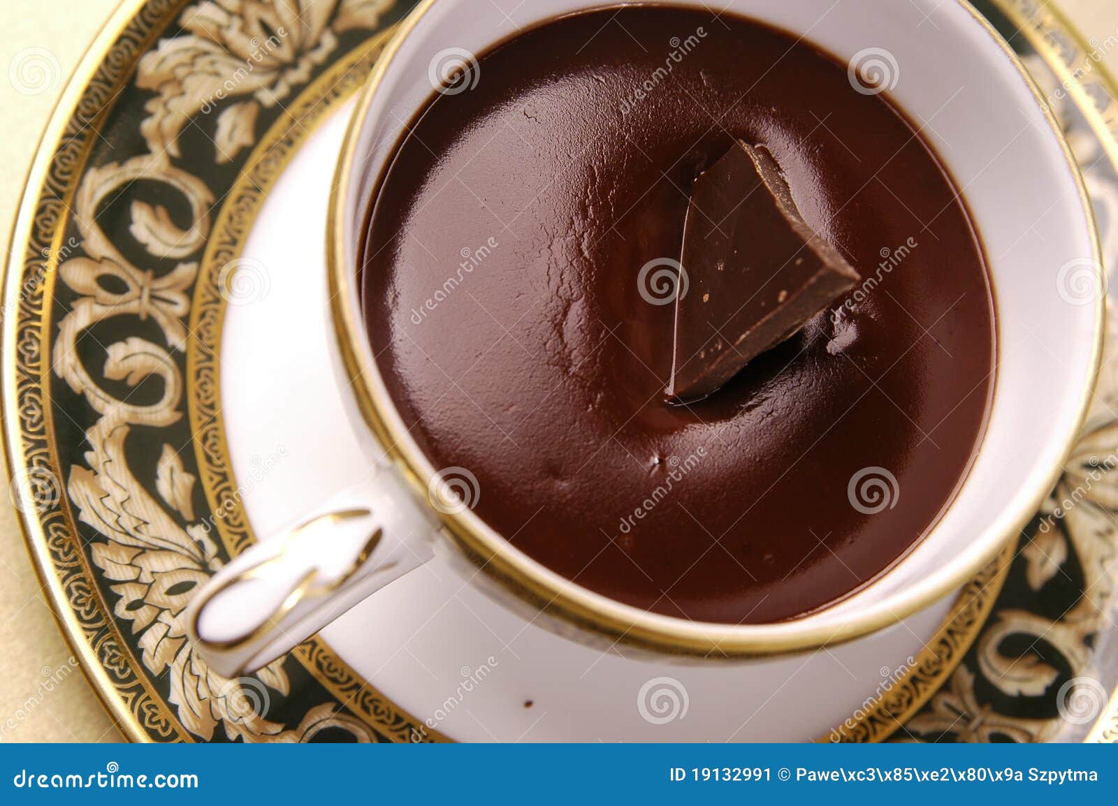 Liquid chocolate stock image. Image of chocolate, brown - 19132991