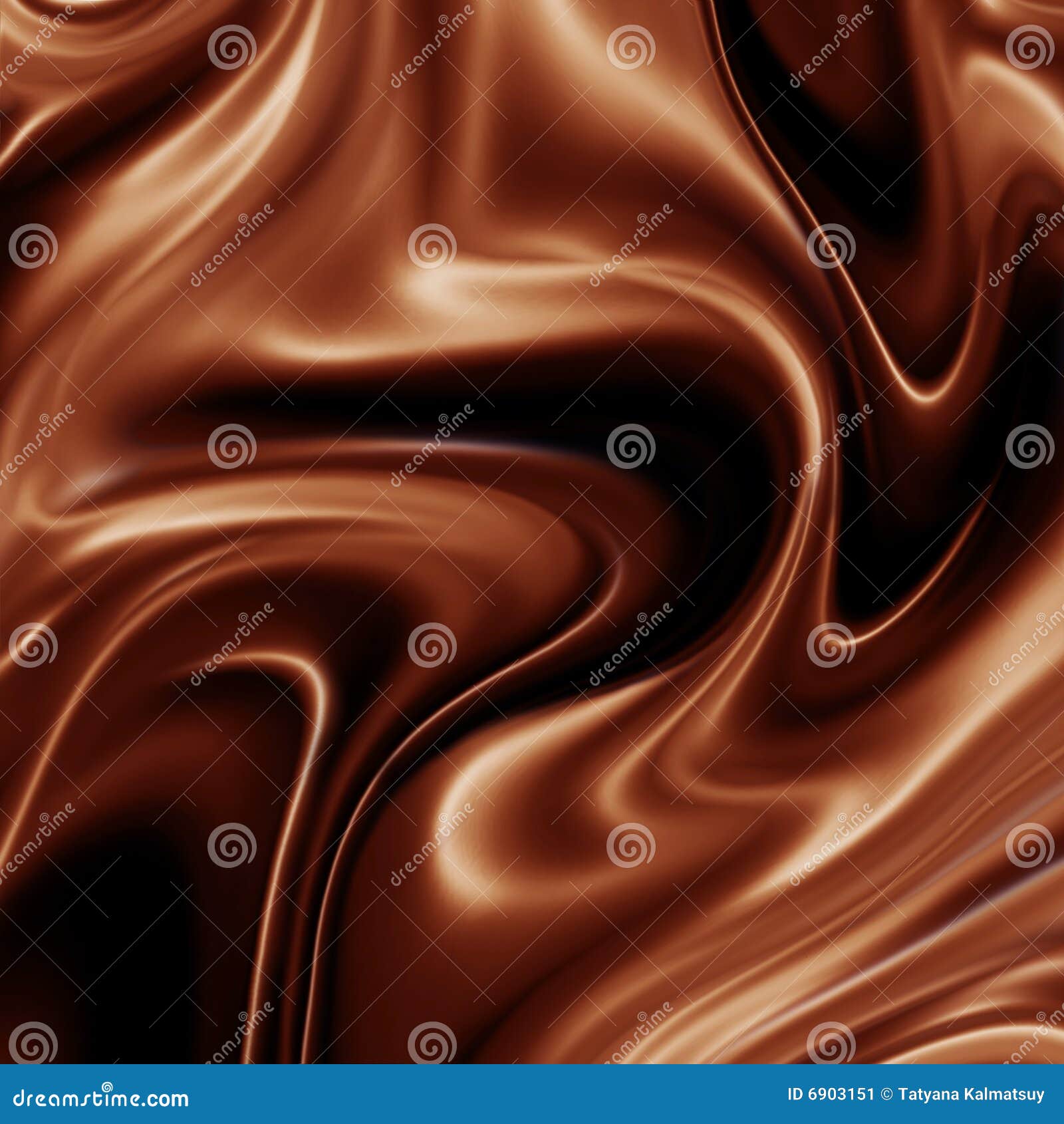 Liquid Hot Chocolate Background. Melted Dark Chocolate Texture 3D ...