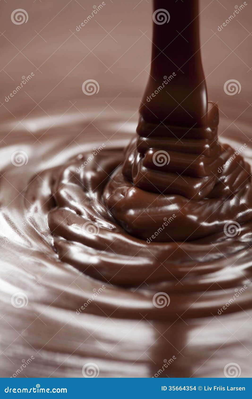 Liquid chocolate stock photo. Image of swirl, pouring - 35664354