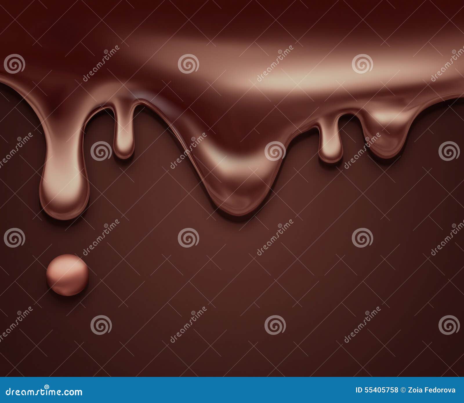 Liquid chocolate stock illustration. Illustration of background - 55405758
