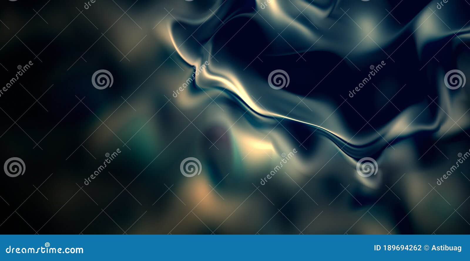 Liquid Chrome Background. Fluid Texture For Design. Unreal Organic ...