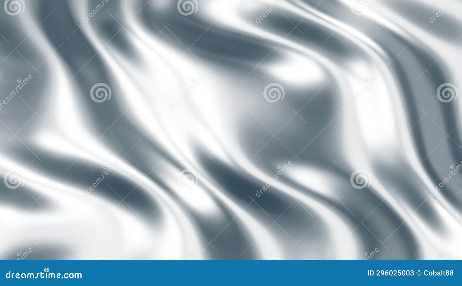 Liquid Chrome Waves Background, Shiny And Lustrous Metal Pattern ...