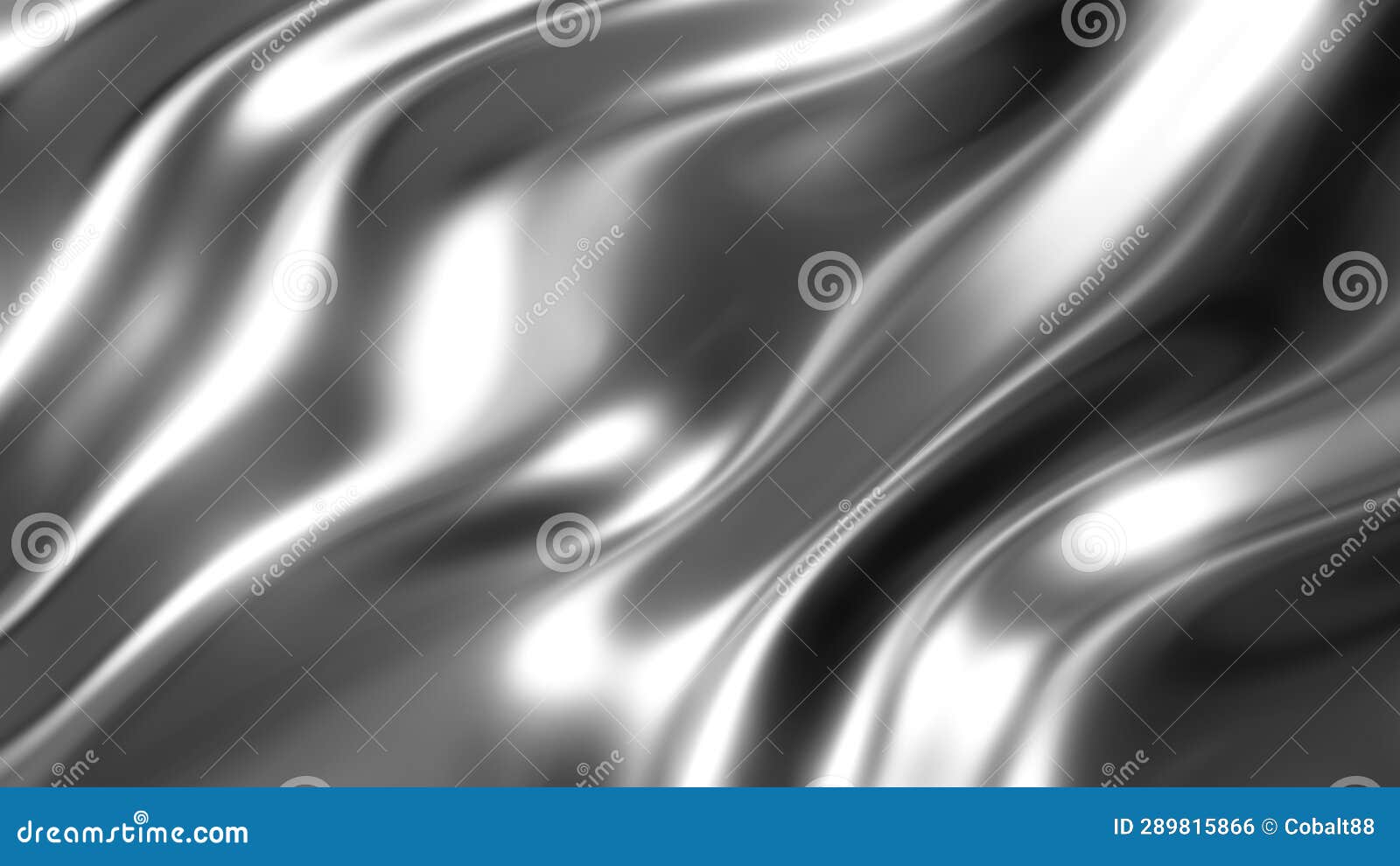 Liquid Chrome Waves Background, Shiny And Lustrous Metal Pattern ...