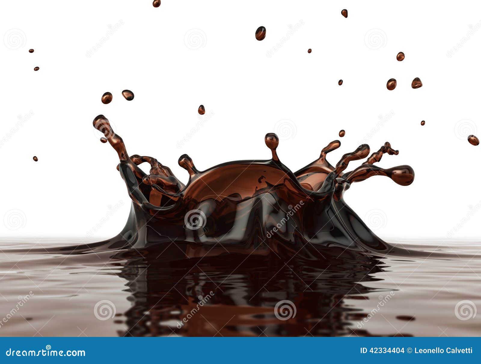 Coffee Splash Cartoon Vector | CartoonDealer.com #14435241