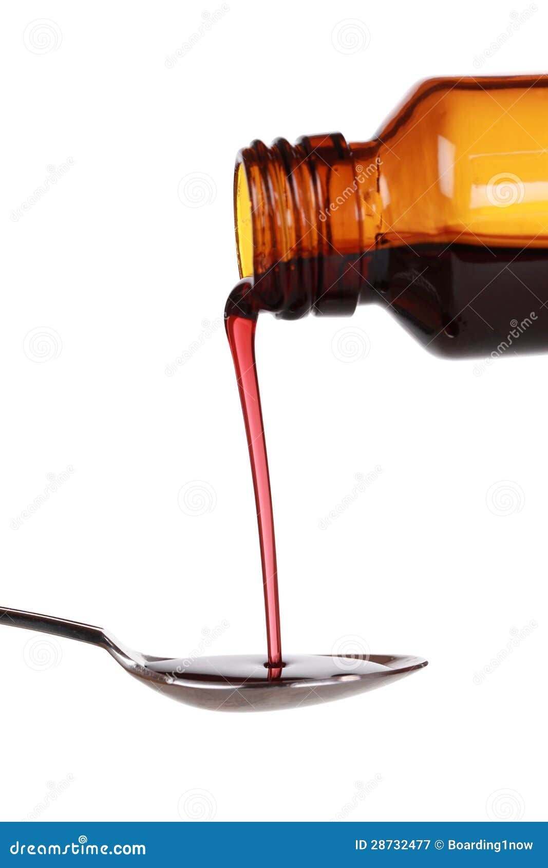 Liquid cold medicine stock image. Image of isolated, liquid - 28732477