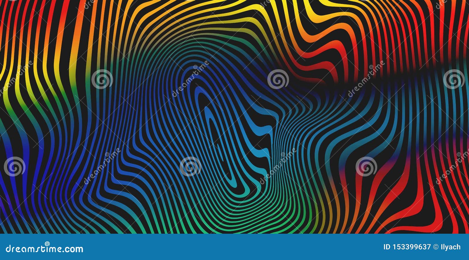 Liquid Color Blend Vector Abstract Background. Holographic Iridescent ...
