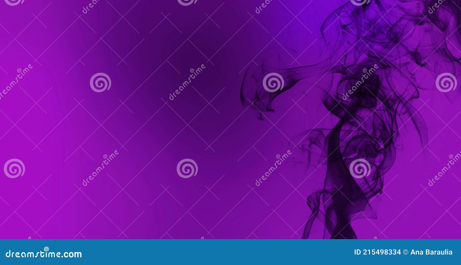 Liquid Color Diffusion in Black and Purple. Abstract Background for ...